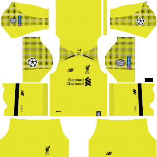 Liverpool UCL Kits 2018/2019 Dream League Soccer