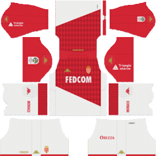 AS Monaco FC Kits 2020 Dream League Soccer