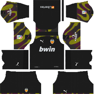 Valencia CF Kits 2020 Dream League Soccer