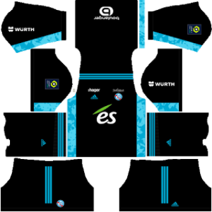 RC Strasbourg Alsace DLS Kits 2021 - Dream League Soccer Kits 2021