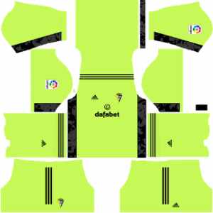 Cádiz CF DLS Kits 2021 - Dream League Soccer Kits 2021