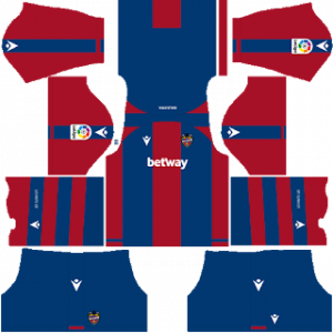Levante UD DLS Kits 2021 - Dream League Soccer Kits 2021