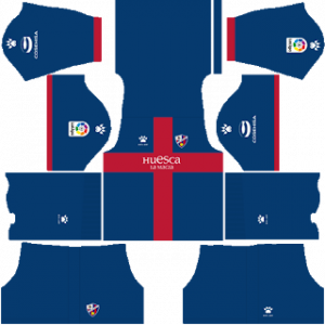 SD Huesca DLS Kits 2021 - Dream League Soccer Kits 2021