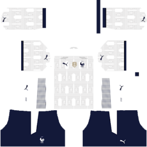 France DLS Fantasy Kit - Dream League Soccer Kits 2021