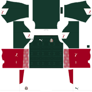 Mexico DLS Fantasy Kit - Dream League Soccer Kits