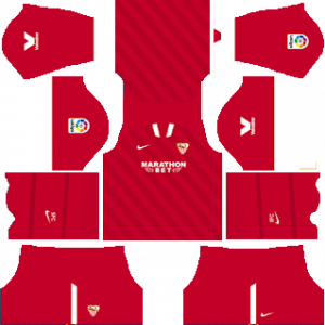 Sevilla FC DLS Kits 2021 - Dream League Soccer Kits 2021