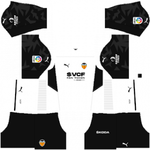 Valencia CF DLS Kits 2022 - Dream League Soccer Kits 2022