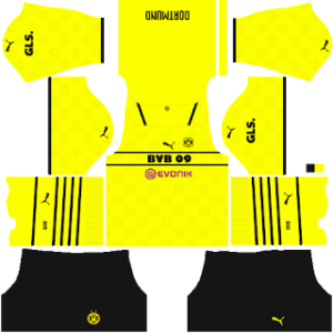 Borussia Dortmund DLS Kits 2022 - Dream League Soccer Kits 2022