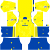 Cádiz CF DLS Kits 2022 - Dream League Soccer Kits 2022