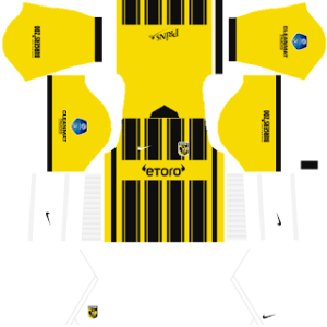 SBV Vitesse DLS Kits 2022 - Dream League Soccer Kits 2022
