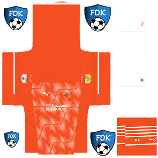 Blackpool FC Pro League Soccer Kits 22/23 - Blackpool FC PLS and PKS Kits