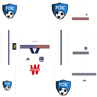 Bordeaux Pro League Soccer Kits 2025 - Bordeaux PLS and PKS Kits