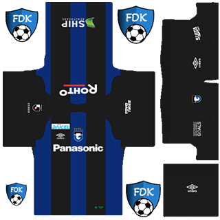 Gamba Osaka Pro League Soccer Kits 2025 - Gamba Osaka PLS and PKS Kits