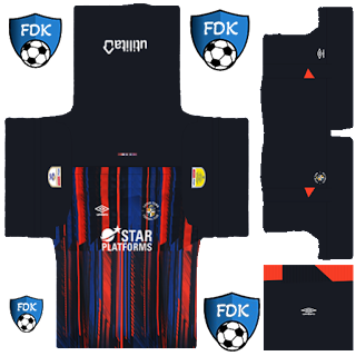 Luton Town FC Pro League Soccer Kits 2025 - Luton Town FC PLS and PKS Kits
