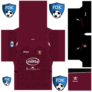 US Salernitana Pro League Soccer Kits 2025 - US Salernitana PLS and PKS ...