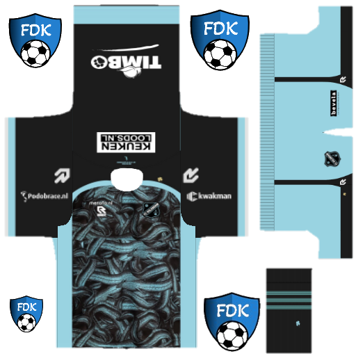 FC Volendam Pro League Soccer Kits 2025 - FC Volendam PLS and PKS Kits