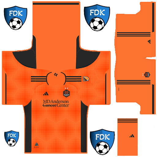 Houston Dynamo FC Pro League Soccer Kits 2025 - Houston Dynamo FC PLS ...
