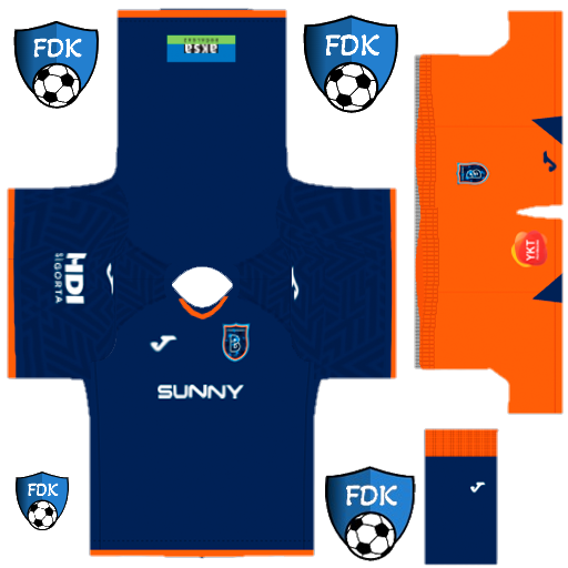 Istanbul Basaksehir FK Pro League Soccer Kits 2025 - Istanbul ...