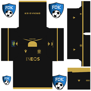 OGC Nice Pro League Soccer Kits 2025 - OGC Nice PLS and PKS Kits