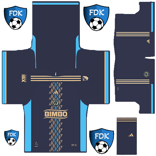 Philadelphia Union Pro League Soccer Kits 2025 - Philadelphia Union PLS ...