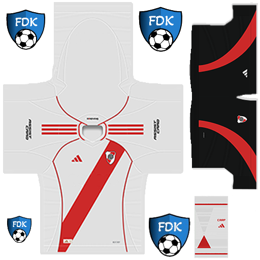 River Plate Pro League Soccer Kits 2025 - River Plate PLS and PKS Kits