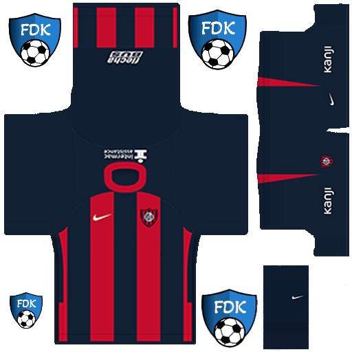 San Lorenzo Pro League Soccer Kits 2025 - San Lorenzo PLS and PKS Kits