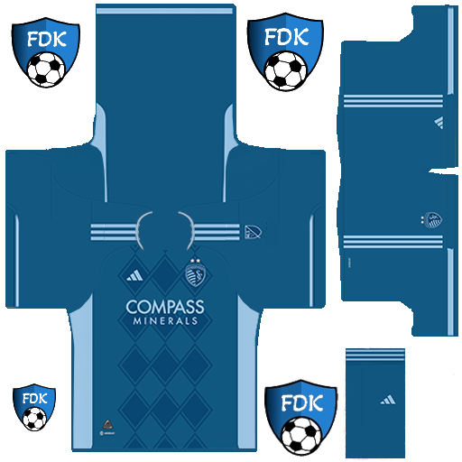 Sporting Kansas City Pro League Soccer Kits 2025 - Sporting Kansas City ...