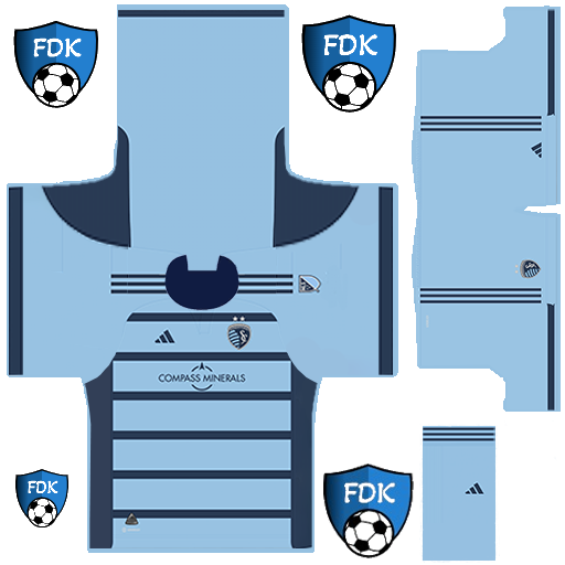 Sporting Kansas City Pro League Soccer Kits 2025 - Sporting Kansas City ...