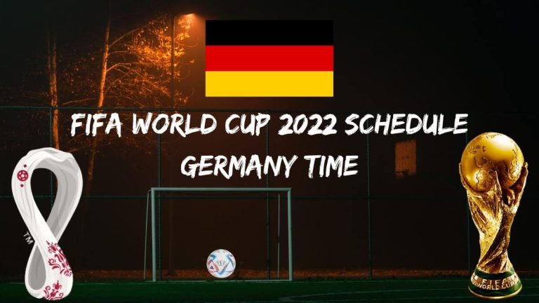 Fifa World Cup 2022 Schedule Germany Time PDF Download