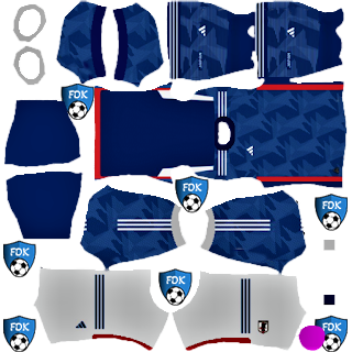 Japan World Cup DLS Kits 2022 - Dream League Soccer Kits 2022