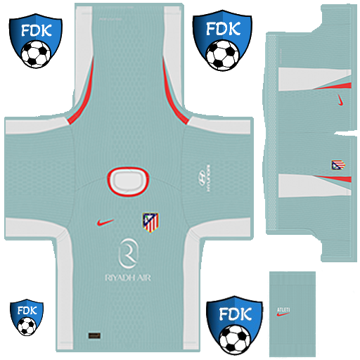 Atletico Madrid Pro League Soccer Kits 2025-26 - Atletico Madrid PLS ...