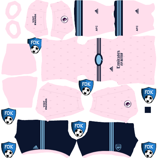 Arsenal DLS Kits 2023 - Dream League Soccer Kits 2023
