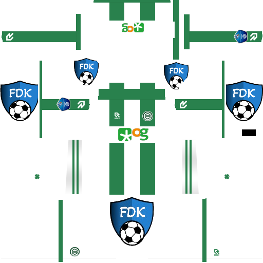FC Groningen DLS Kits 2023 - Dream League Soccer Kits 2023