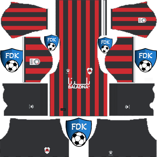 Al Rayyan SC DLS Kits 2023 - Dream League Soccer Kits 2023