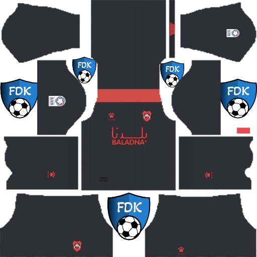 Al Rayyan SC DLS Kits 2023 - Dream League Soccer Kits 2023