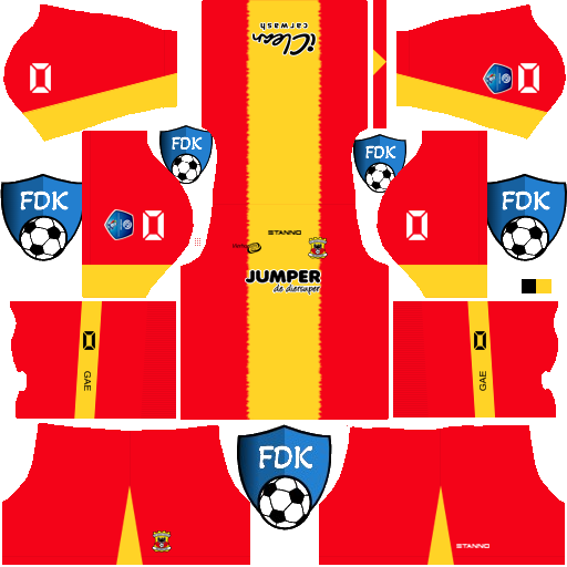 Go Ahead Eagles DLS Kits 2023 - Dream League Soccer Kits 2023