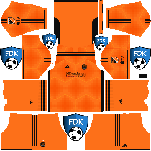 Houston Dynamo FC DLS Kits 2023 - Dream League Soccer Kits 2023