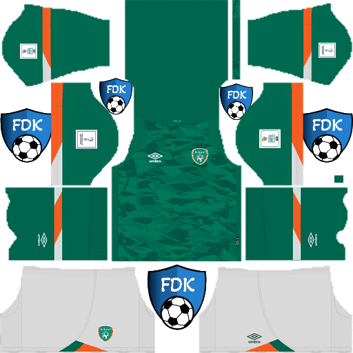 Northern Ireland DLS Kits 2023 - Dream League Soccer Kits 2023