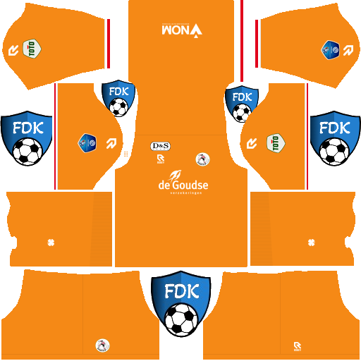 Sparta Rotterdam DLS Kits 2023 - Dream League Soccer Kits 2023