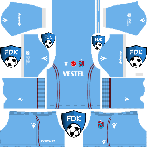 Trabzonspor DLS Kits 2023 - Dream League Soccer Kits 2023