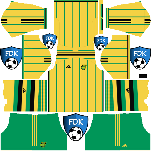 Jamaican DLS Kits 2023 - Dream League Soccer Kits 2023