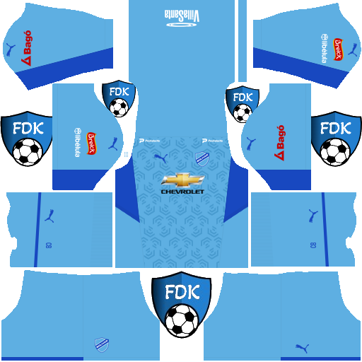 Club Bolivar DLS Kits 2023 - Dream League Soccer Kits 2023