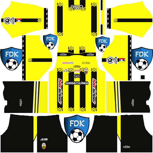 Deportivo Tachira FC DLS Kits 2023 - Dream League Soccer Kits 2023