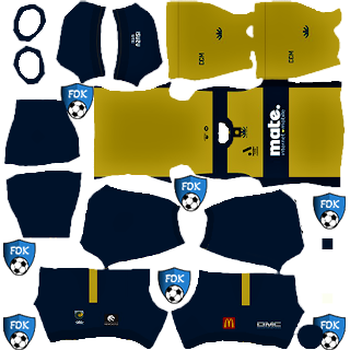 Central Coast Mariners FC DLS Kits 2023 - Dream League Soccer Kits 2023