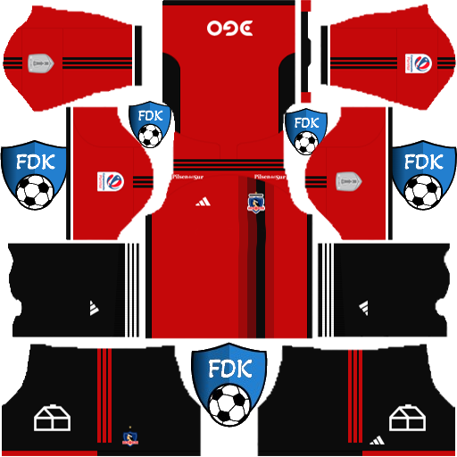 Colo Colo DLS Kits 2023 - Dream League Soccer Kits 2023