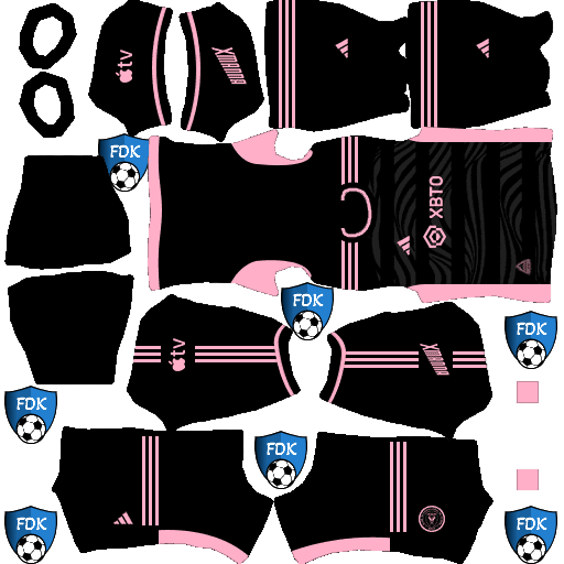 Inter Miami CF DLS Kits 2023 - Dream League Soccer Kits 2023