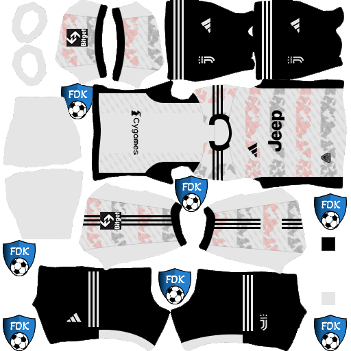 Juventus DLS Kits 2024 - Dream League Soccer Kits 2024
