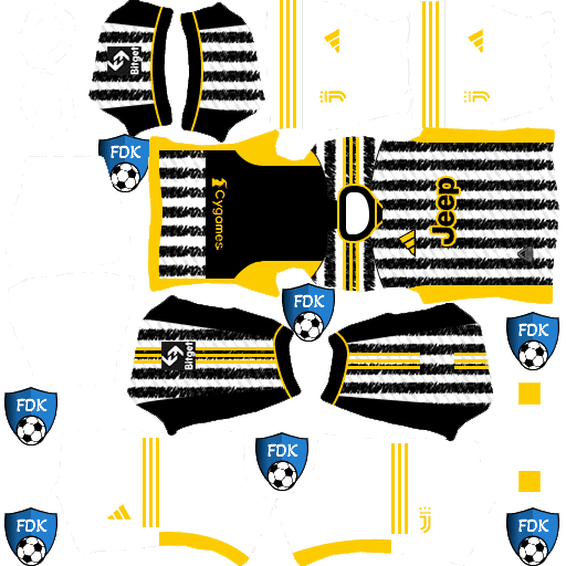 Juventus DLS Kits 2024 - Dream League Soccer Kits 2024