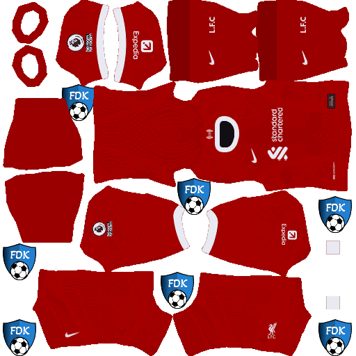 Liverpool DLS Kits 2024 - Dream League Soccer Kits 2024
