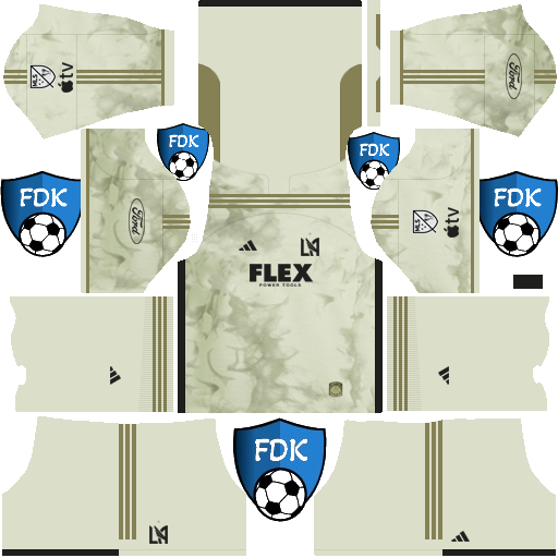 Los Angeles FC DLS Kits 2023 - Dream League Soccer Kits 2023